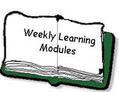 Weekly Learning Modules